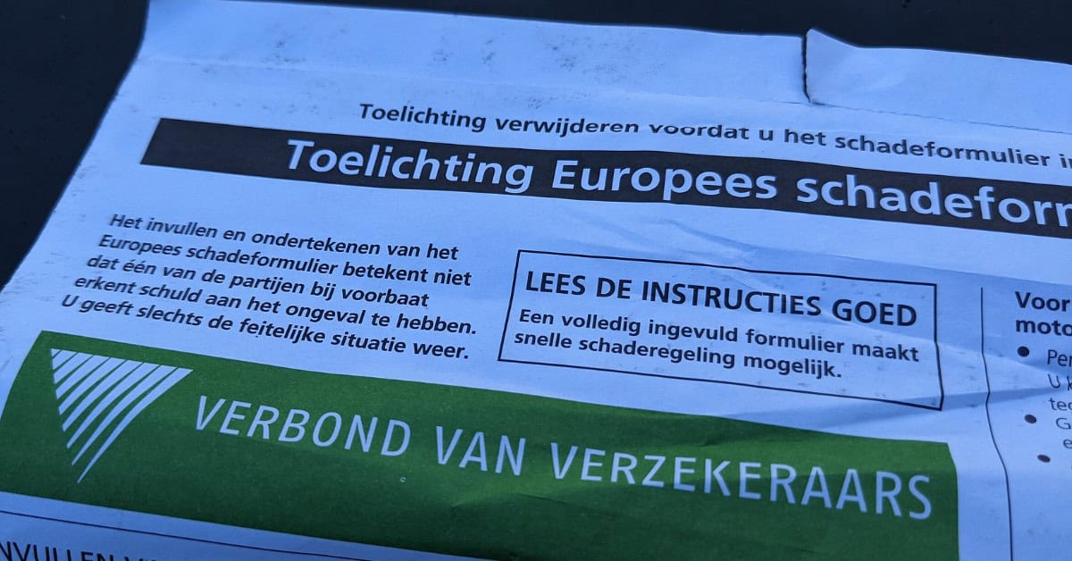 Europees Schadeformulier: Snel en Makkelijk Downloaden
